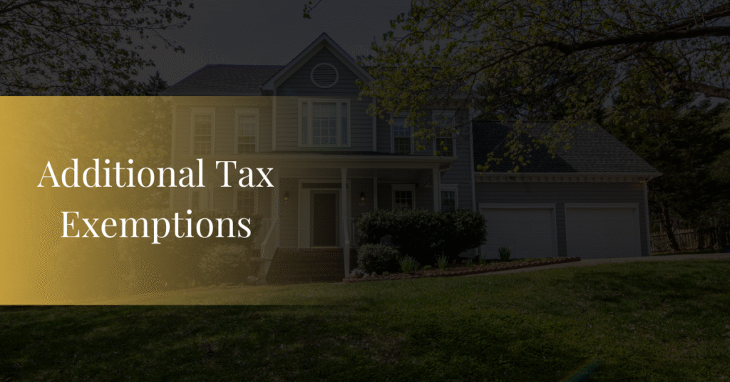 Additional Tax Exemptions – Orange County Property Appraiser